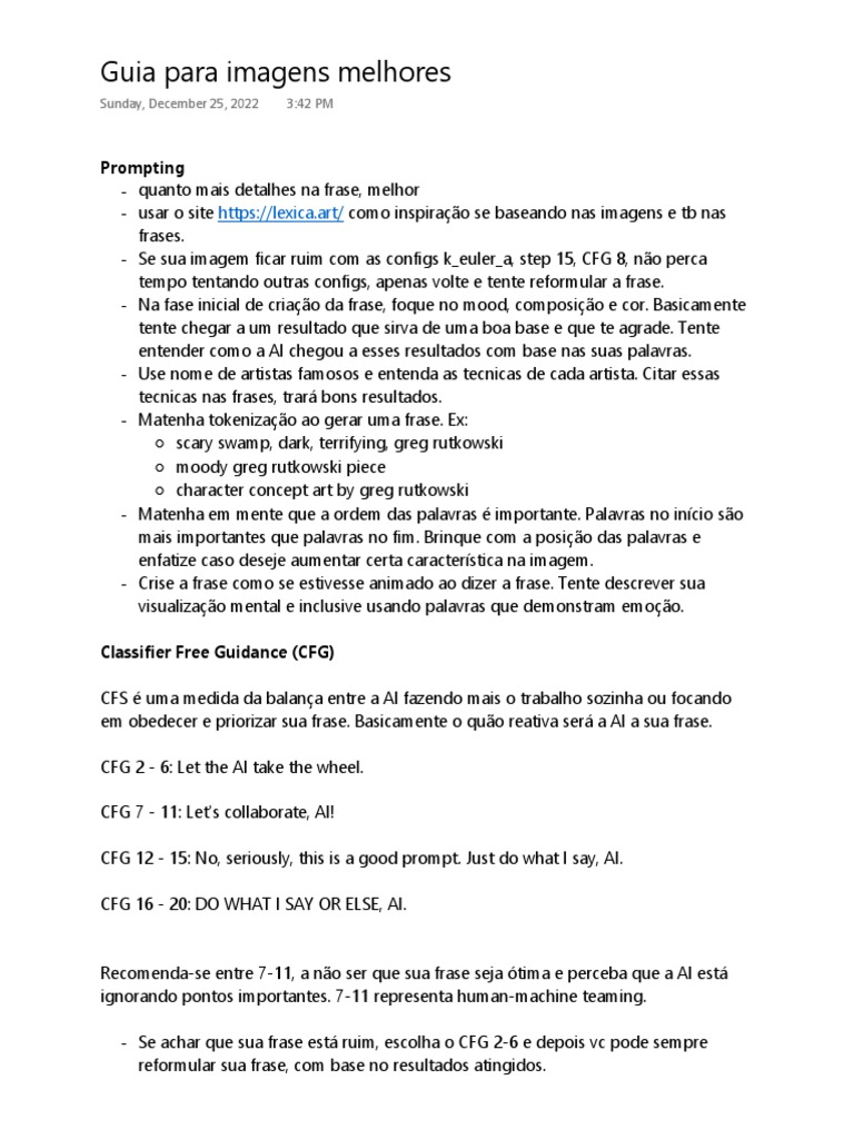Stable Diffusion Guide | PDF Stable Diffusion Guide | PDF