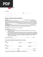 RBZ Declaration | PDF