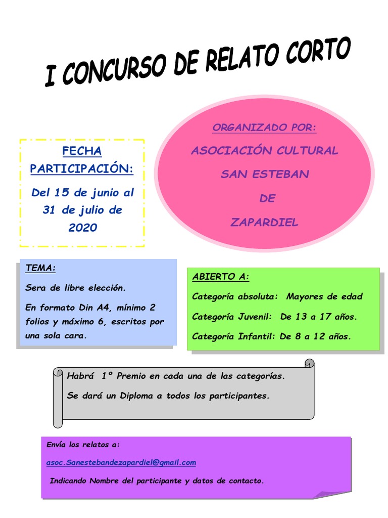 Concurso de Relatos Cortos | PDF