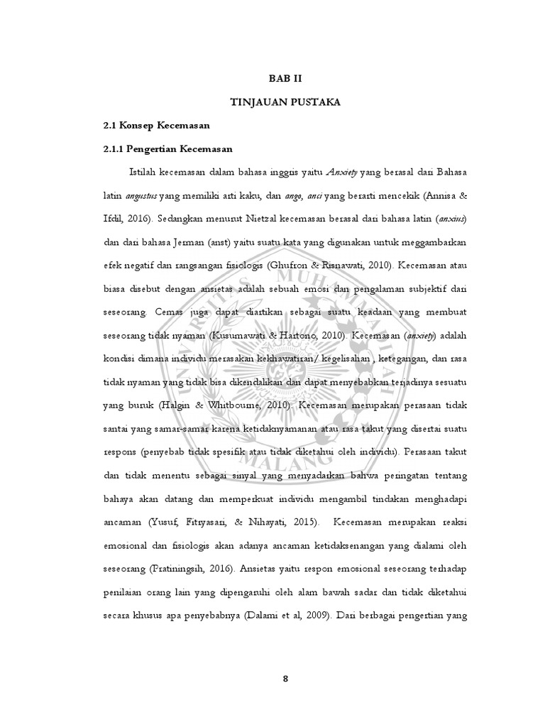 Kecemasan | PDF