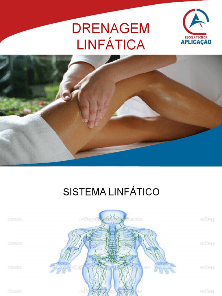 Drenagem Linfática Manual ATUALIZADO | PDF | Sistema linfático | Linfa