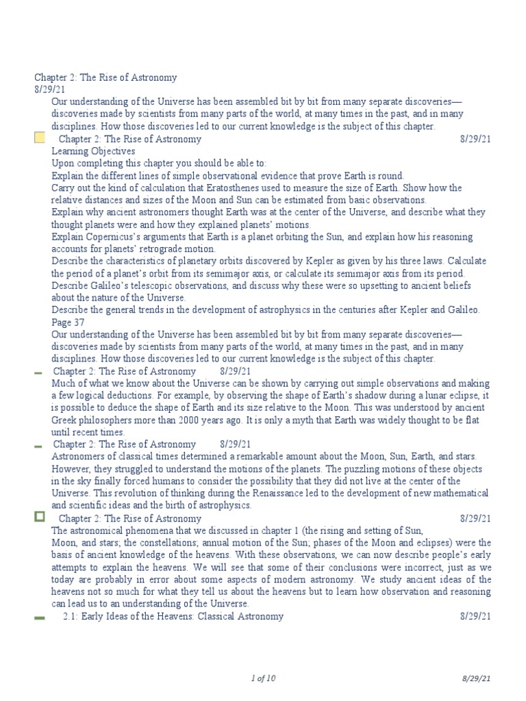 Explorations - An Introduction To Astronomy-Highlights | PDF | Heliocentrism | Orbit