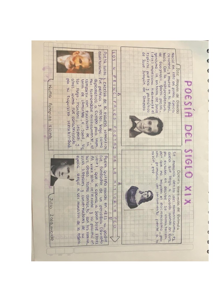 Literatura Poesia Del Siglo Xix | PDF