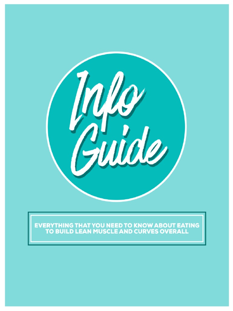 Lean Curves Info Guide by BodyByTati | PDF