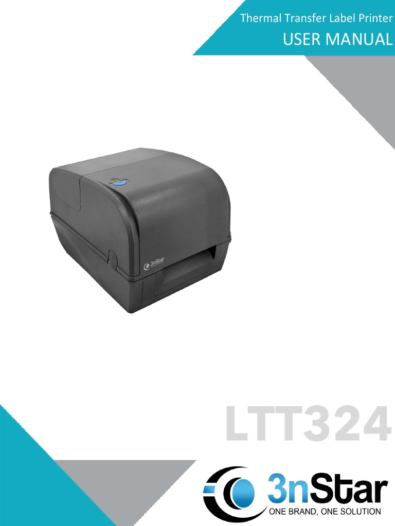 LTT324 User Manual | PDF | Printer (Computing) | Ip Address