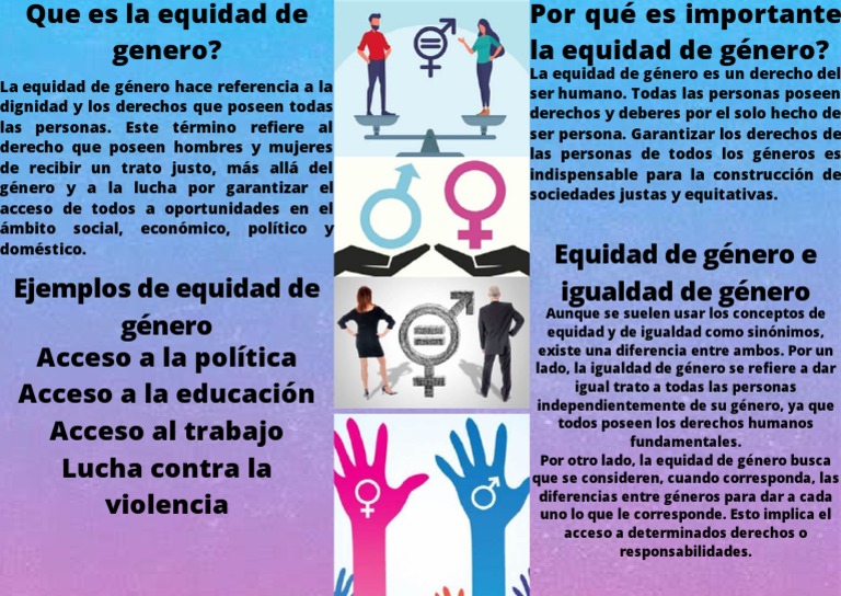 Que Es La Equidad de Genero | PDF