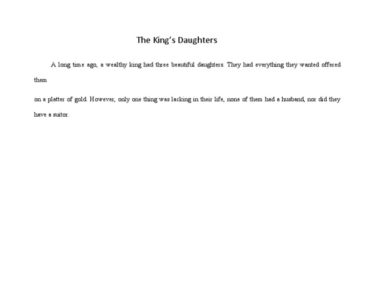 The Kings Daughters | PDF | Social Science | History