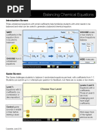 PhET Interactive Simulations On Balancing Chemical Equations | PDF ...