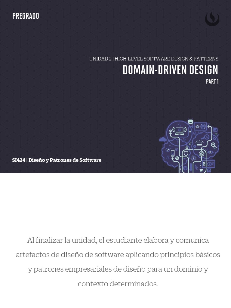 Upc Pre Si424 Ea Domain Driven Design Part 1 - v2 | PDF | Software ...