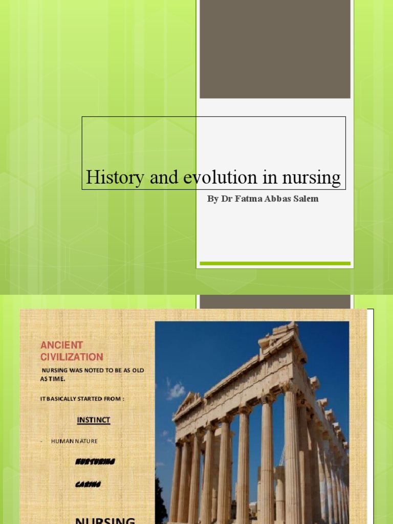 The Evolution of Nursing: From Early Caregivers to a Distinguished ...