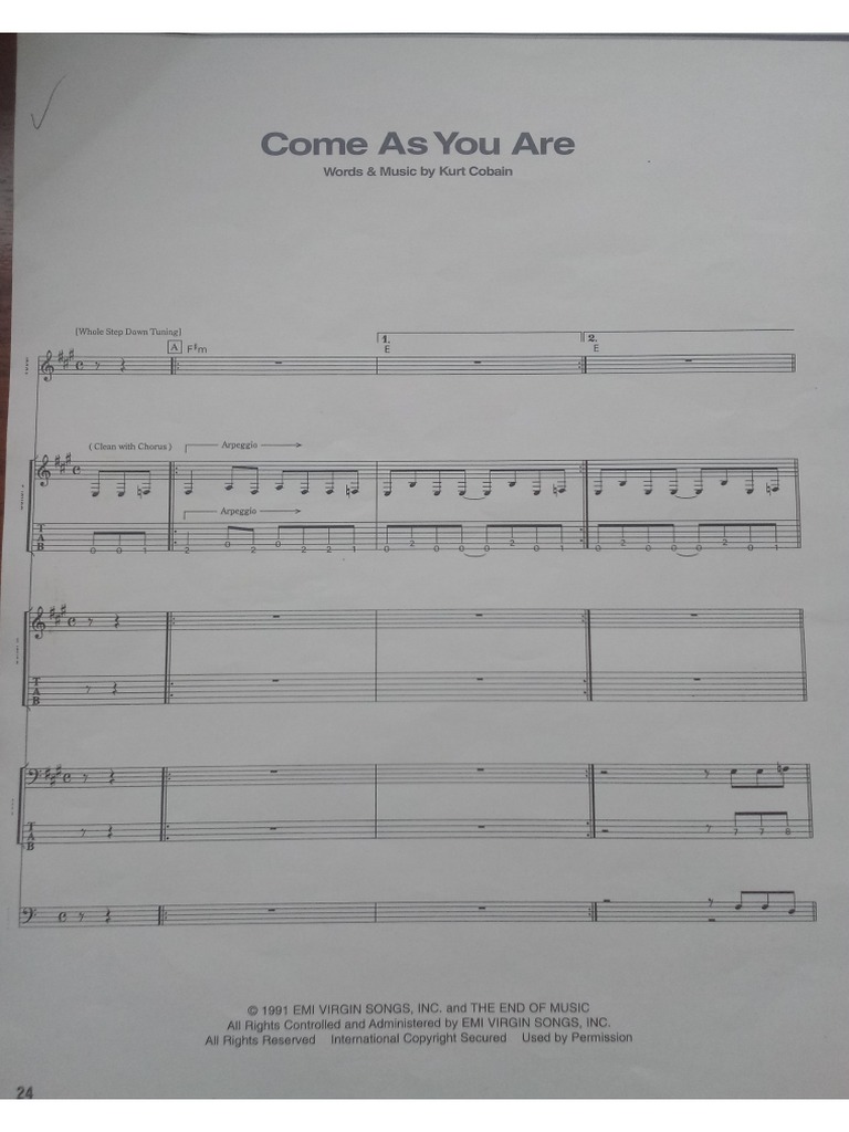 Come As You Are | PDF