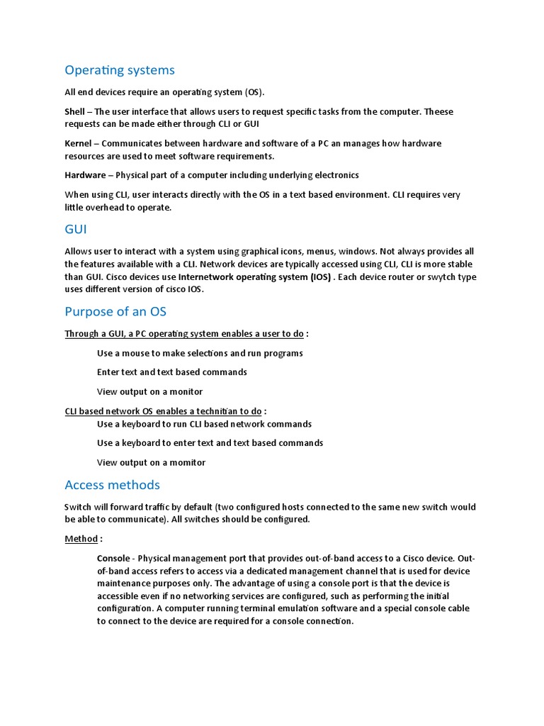 Modul 2 Pdf Command Line Interface Ip Address