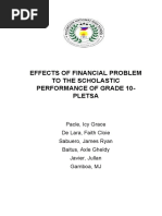 Impact of Financial Stress On Working Students' Academic Performance ...