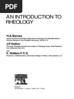 The Rheology Handbook: Thomas G. Mezger | PDF | Viscoelasticity | Viscosity