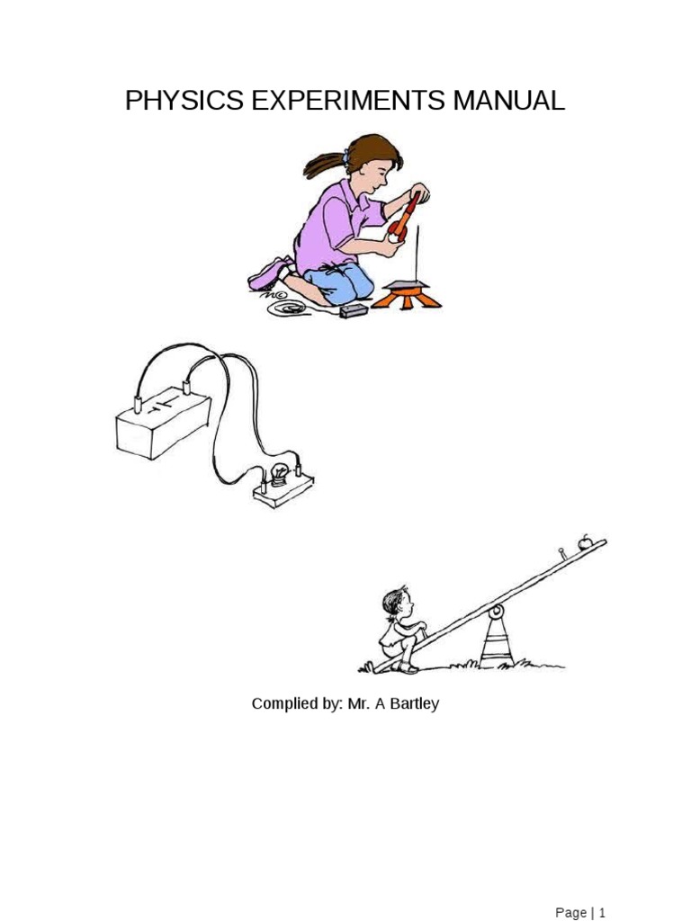 Physics Lab Manual (2018 Onwards) | PDF | Voltage | Series And Parallel ...