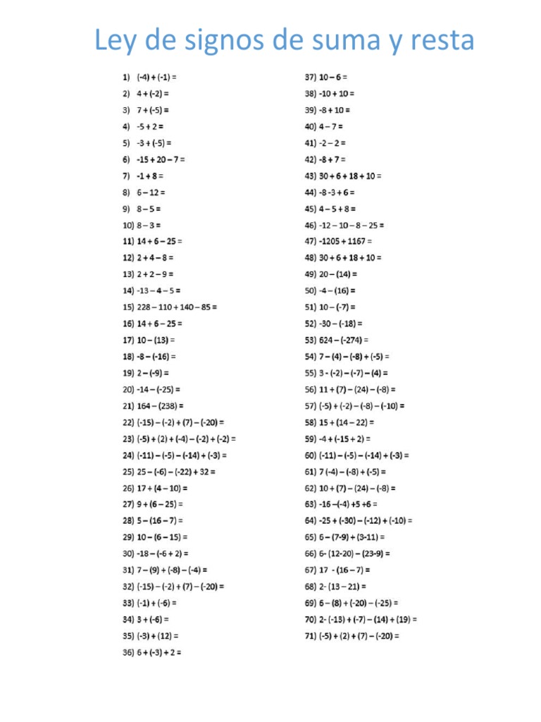Ejercicios_de_Ley_de_signos_SRMD | PDF