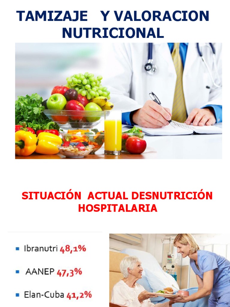 Clase 1 - Tamizaje y Valoracion Nutricional | PDF | Nutrición | Dieta y ...