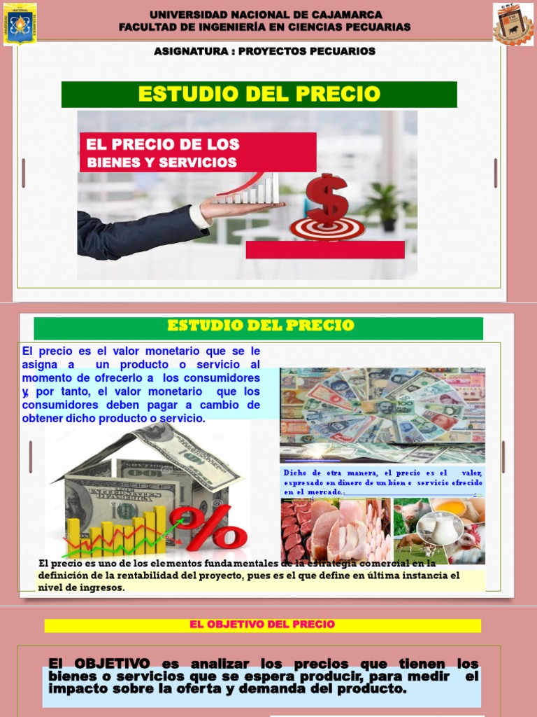 Proyectos Sesion 6 | PDF | Precios | Mercado (economía)