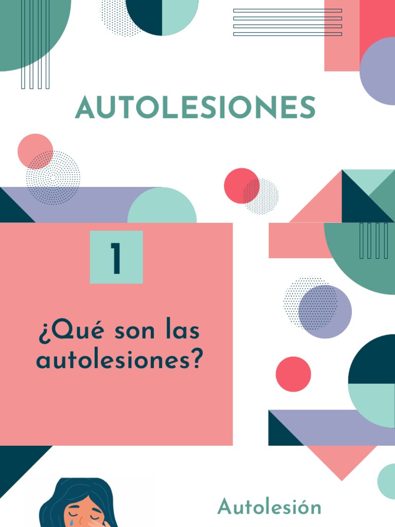 Autolesiones: Causas y Tipos | PDF