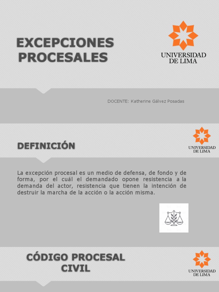 011 - Excepciones | PDF | Demanda judicial | Jurisdicción