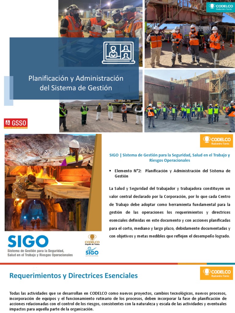 Administración de Riesgos en la Planificación y Gestión del Sistema de ...