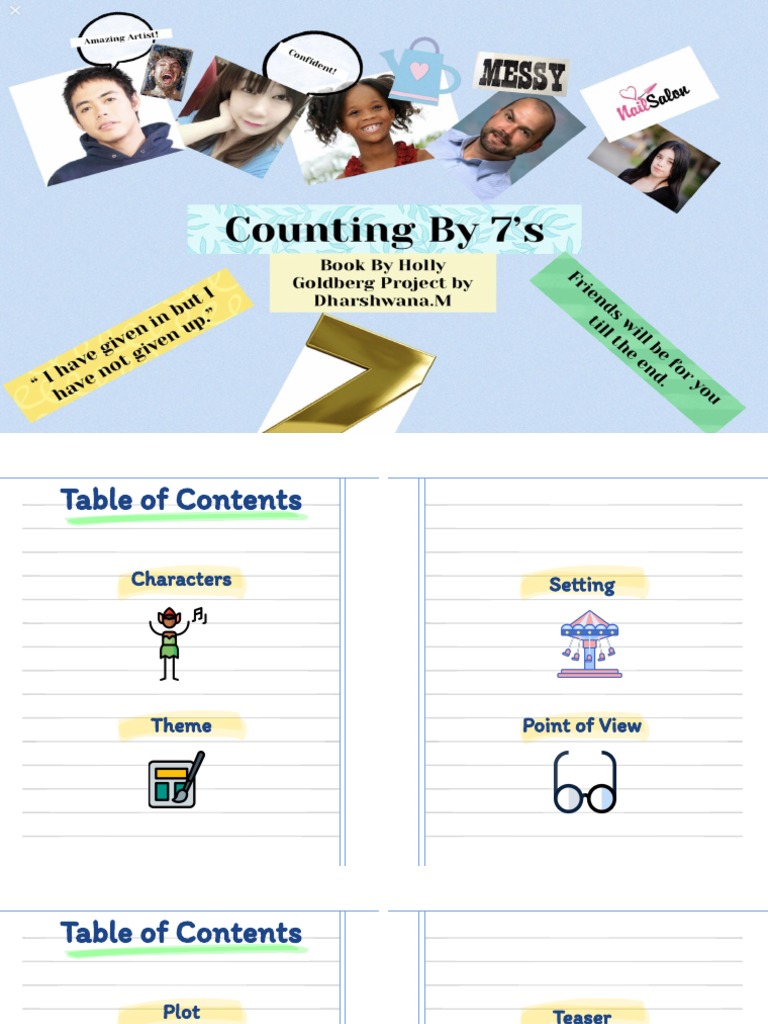 Counting by 7's Book | PDF | Narration | Willow Rosenberg