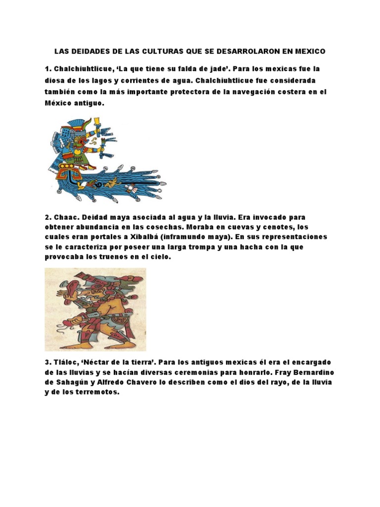 DEIDADES | PDF | Deidades | Mitología
