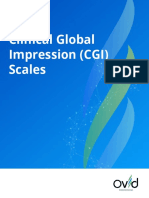Clinical Global Impression | PDF | Clinical Medicine | Medicine