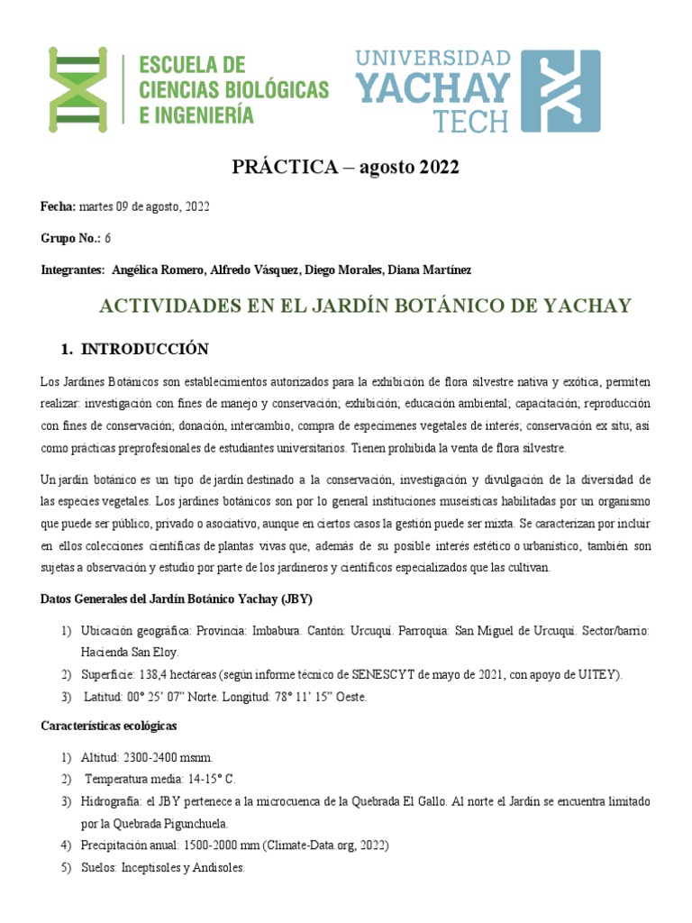 Practica Bio | PDF | Orégano | Hoja
