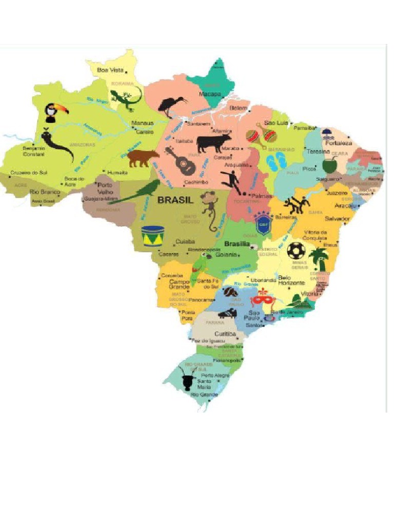 Mapa Brasil Revisão | PDF