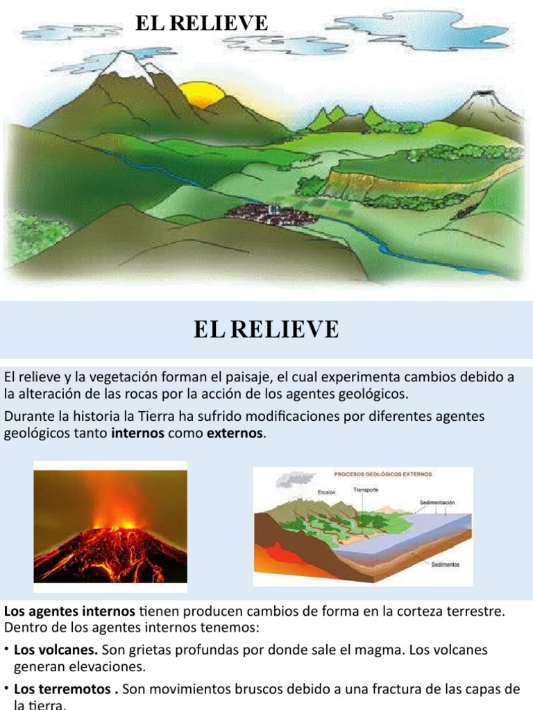 Agentes que Modelan el Relieve Terrestre | PDF | Ciencia y matemáticas