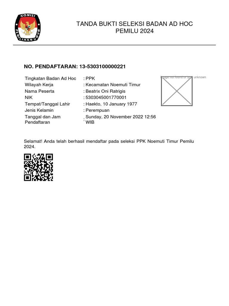 Bukti Seleksi PPK Bea | PDF