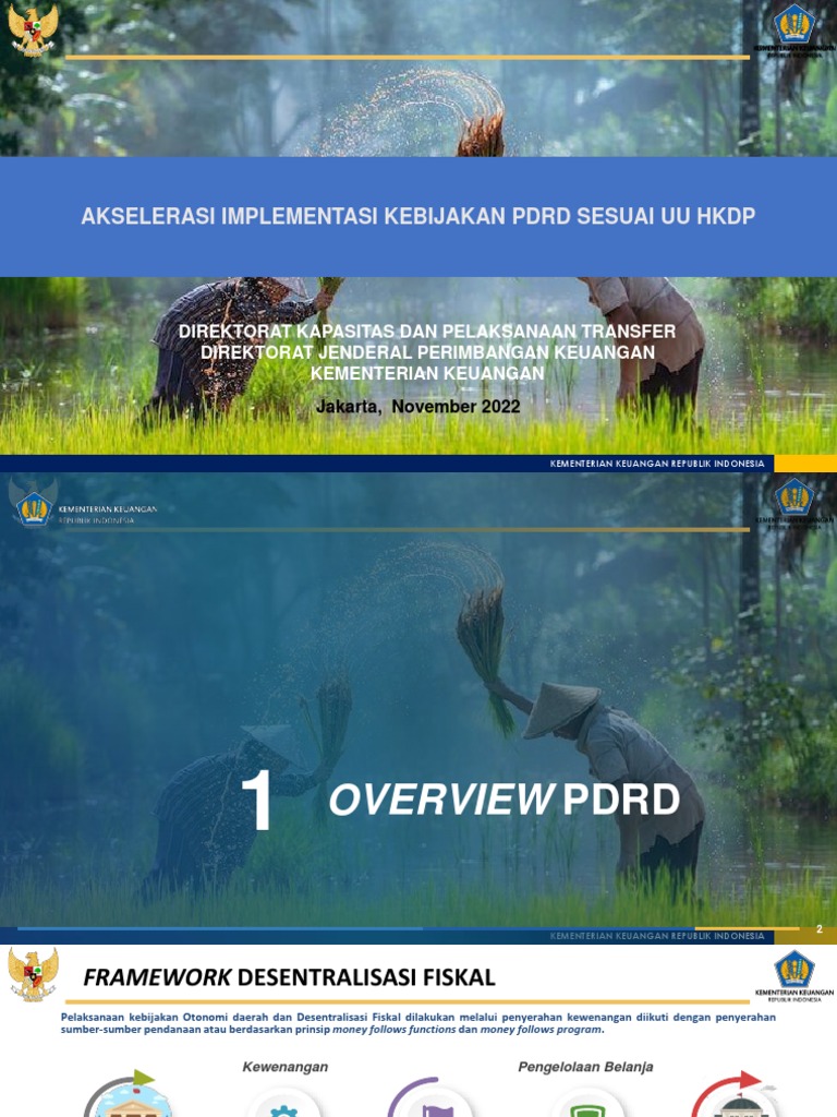 Sosialisasi Template Raperda PDRD 28 - 30 Nov 2022 | PDF