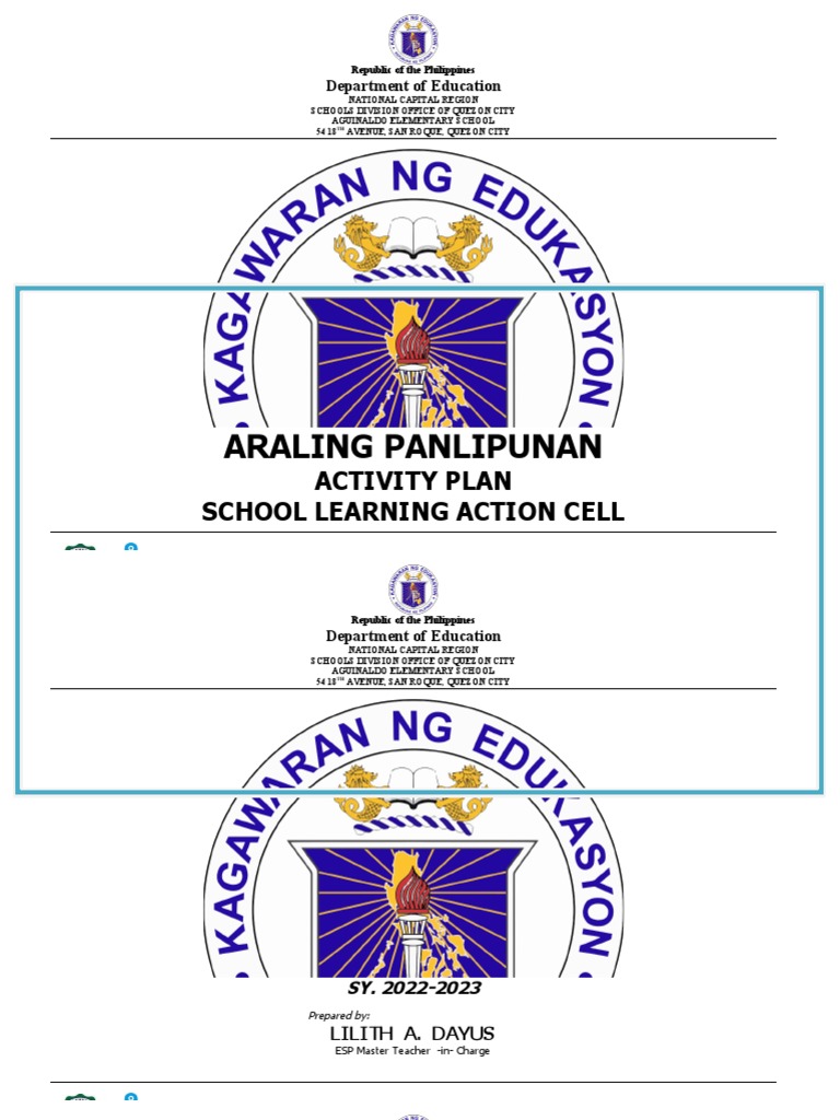 Activity Plan Guide | PDF | Metro Manila | Philippines