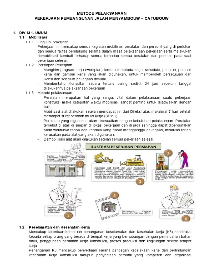 Metode Pekerjaan Jalan | PDF Metode Pekerjaan Jalan | PDF