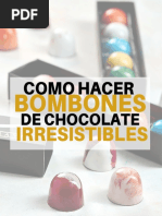 50 Recetas de Rellenos de Bombones | PDF | Caramelo | Mantequilla