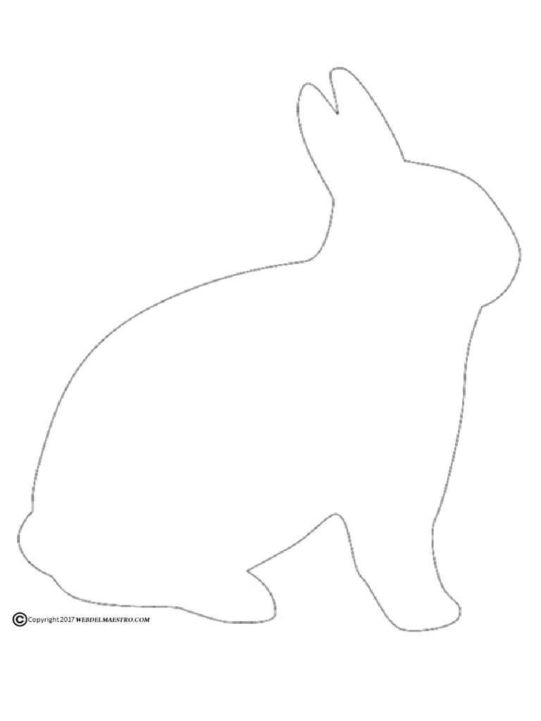 Conejo Plantilla | PDF