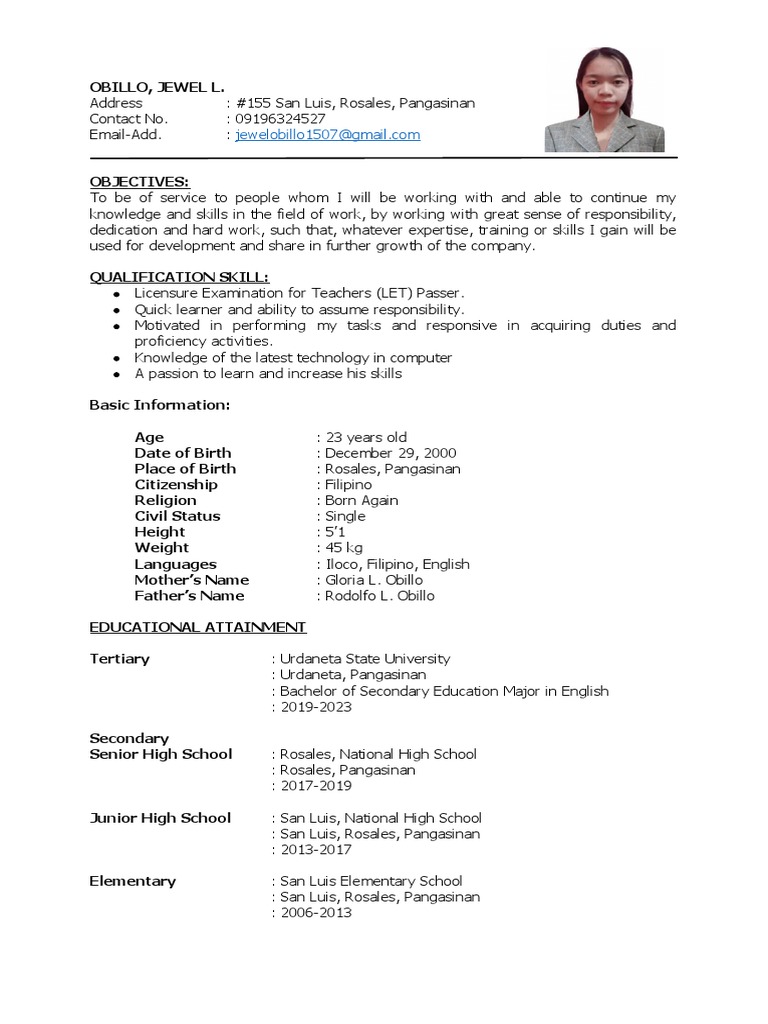 Resume J.obillo | PDF | Cognitive Psychology | Cognitive Science