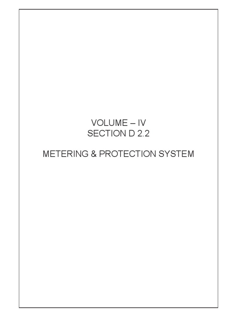 Metering and Protetcion | PDF | Relay | Transformer