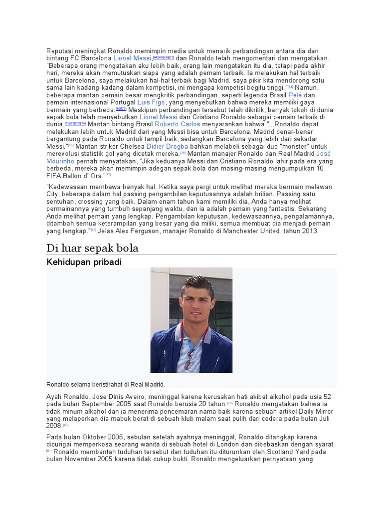 Ronaldo 3 | PDF | Olahraga & Rekreasi | Game & Aktivitas