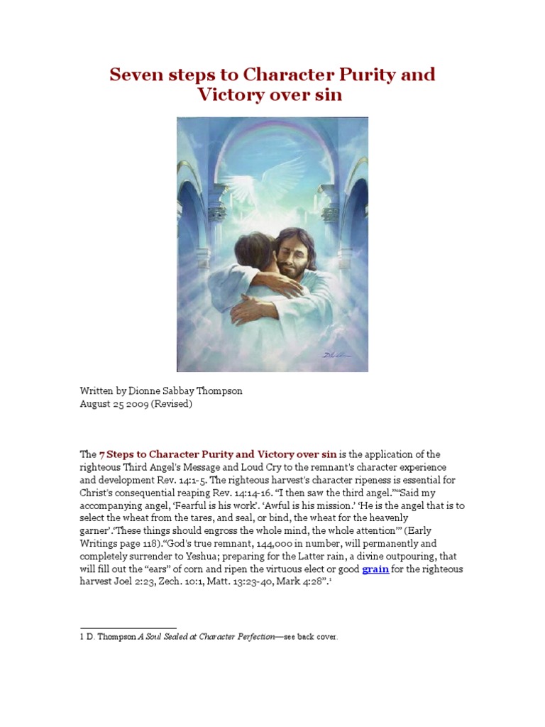 Seven Steps To Character Purity and Victory Over Sin | PDF | Biblical ...