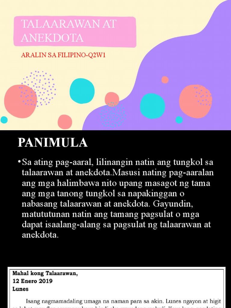 Fil-Q2w1 Lesson | PDF