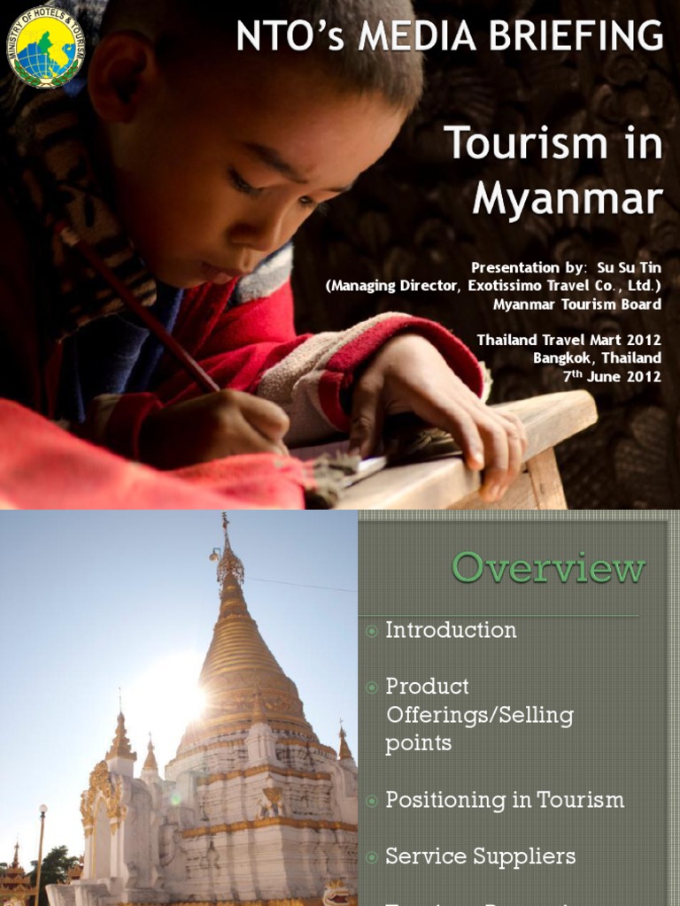 Myanmar Presentation | PDF | Tourism | The United States