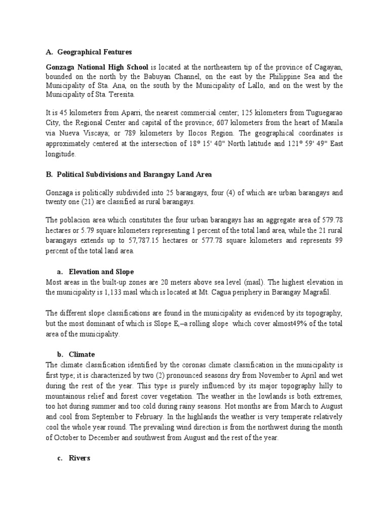 GNHS Contingency Plan 2022 | PDF | Hazards | Tropical Cyclones