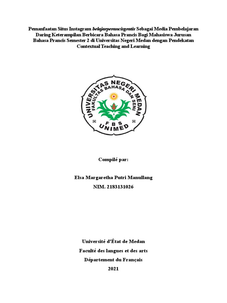 Contoh Outline Skripsi | PDF