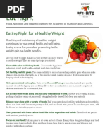Nutrition and Your Health | PDF | Fat | Diet & Nutrition