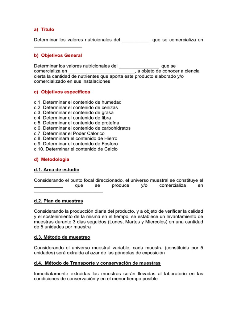 Proyecto Inv 1 2022 | PDF | Valoración | Química