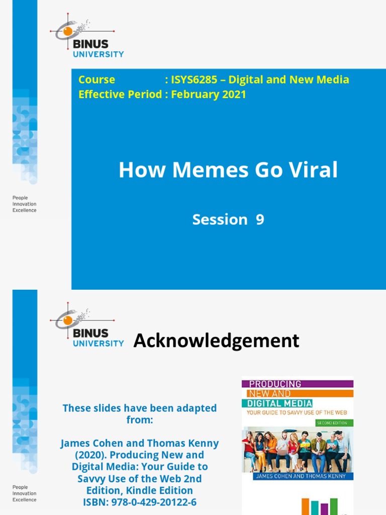 20210105092700D3328 - P9 How Memes Go Viral | PDF | Cyberspace ...