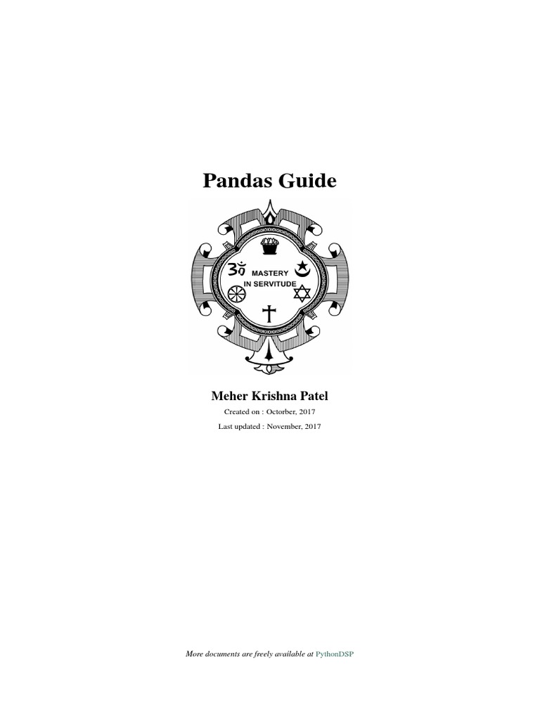 Pandas Guide | PDF | Boolean Data Type | Computing
