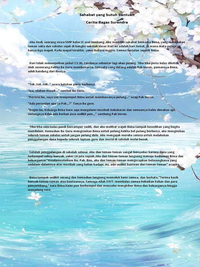 Bagas Surendra Cerpen | PDF